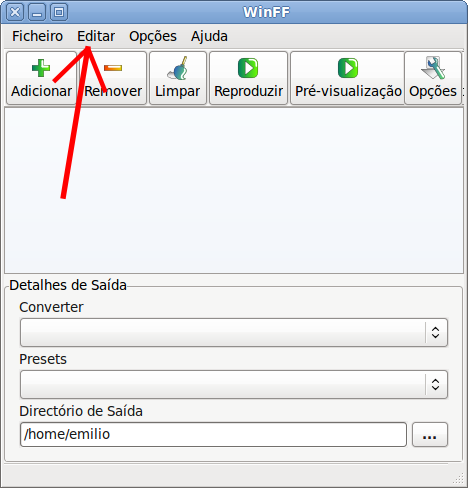 Como converter vídeos HDV no Winff