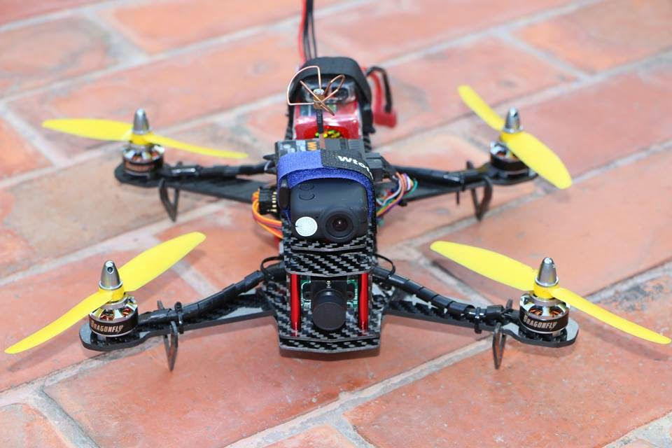 FPV Model: ZMR250 250mm Mini Quadcopter FPV ARF Package Sold at US$199.99