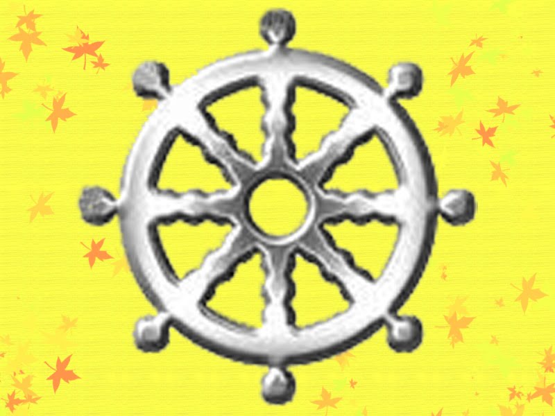 Belajar Dhamma: Simbol Buddhis: Dharma Cakra, Swastika & Teratai