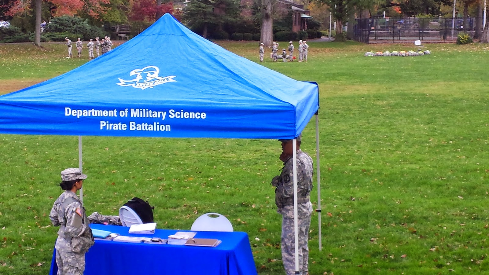 Maplewoodian.com: WHAT WAS THAT MILITARY TRAINING IN THE PARK?