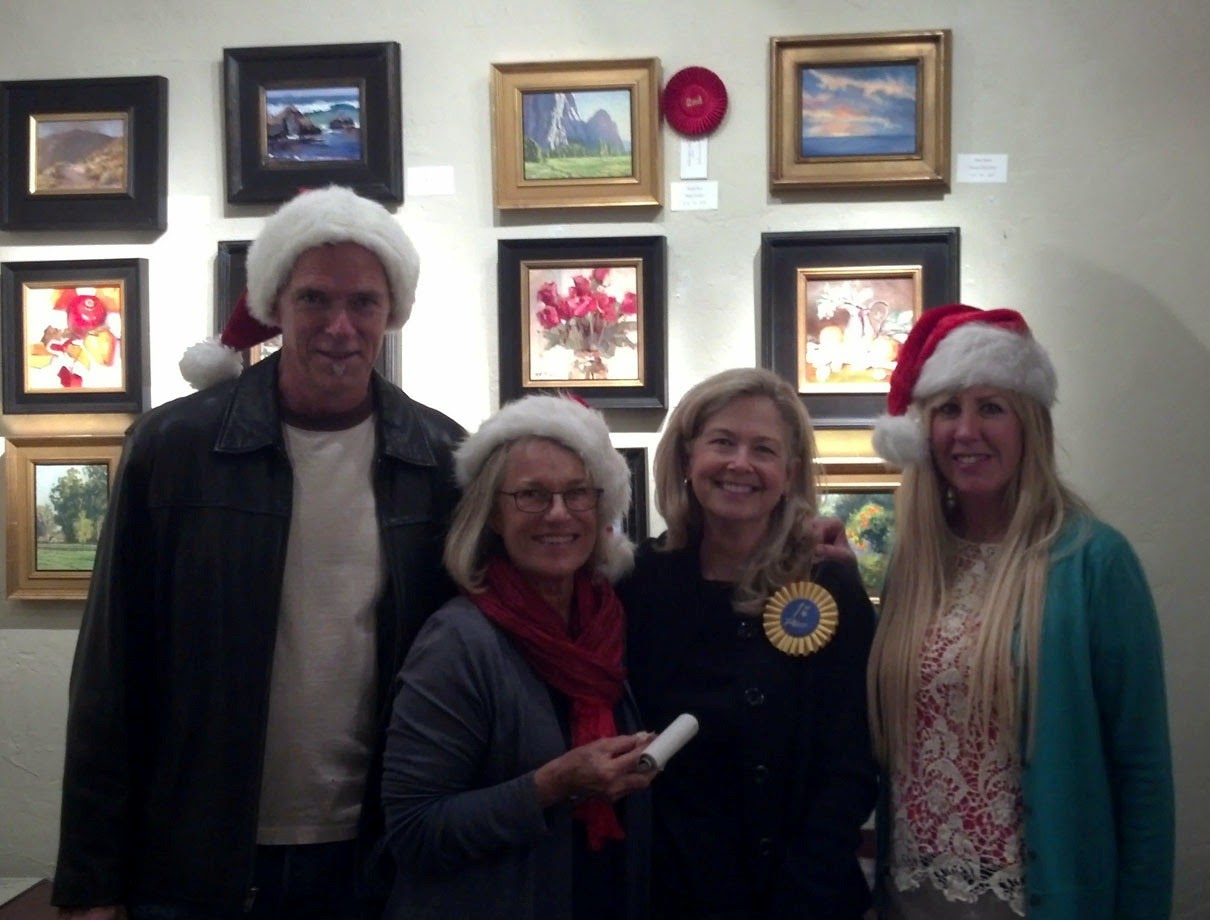 Amanda's Paint Blog: "Holiday Treasures Salon 2013" Debra Huse Gallery