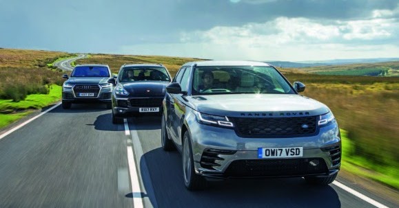 Range Rover Velar vs Porsche Cayenne vs Audi Q7: Luxury SUV Mega Test ...