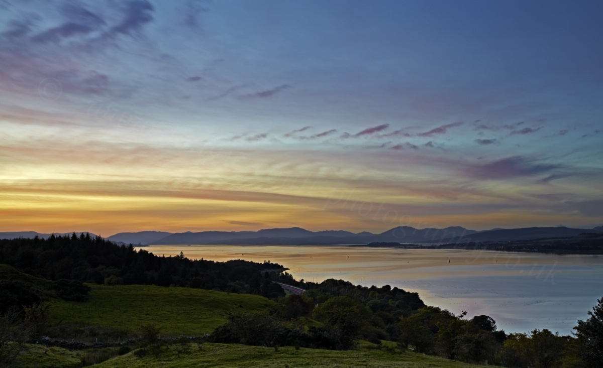 Dougie Coull Photography: Langbank at Sunset