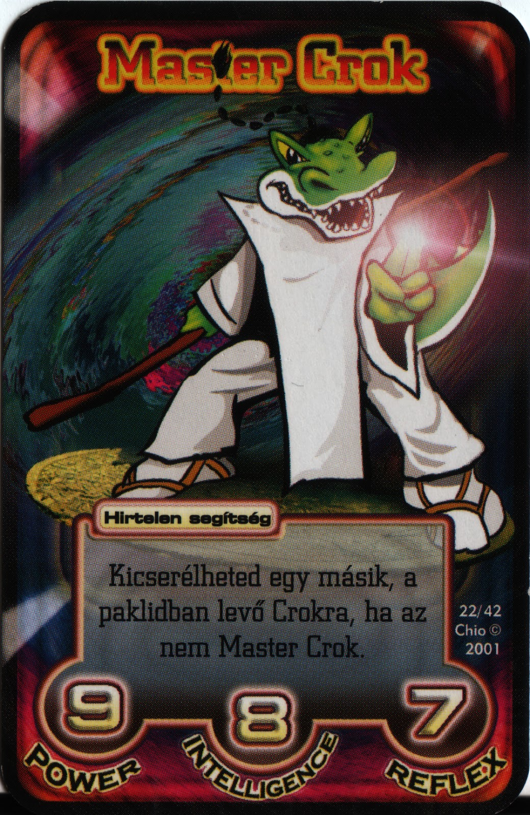 Master Crok kártyák: Master Crok #2