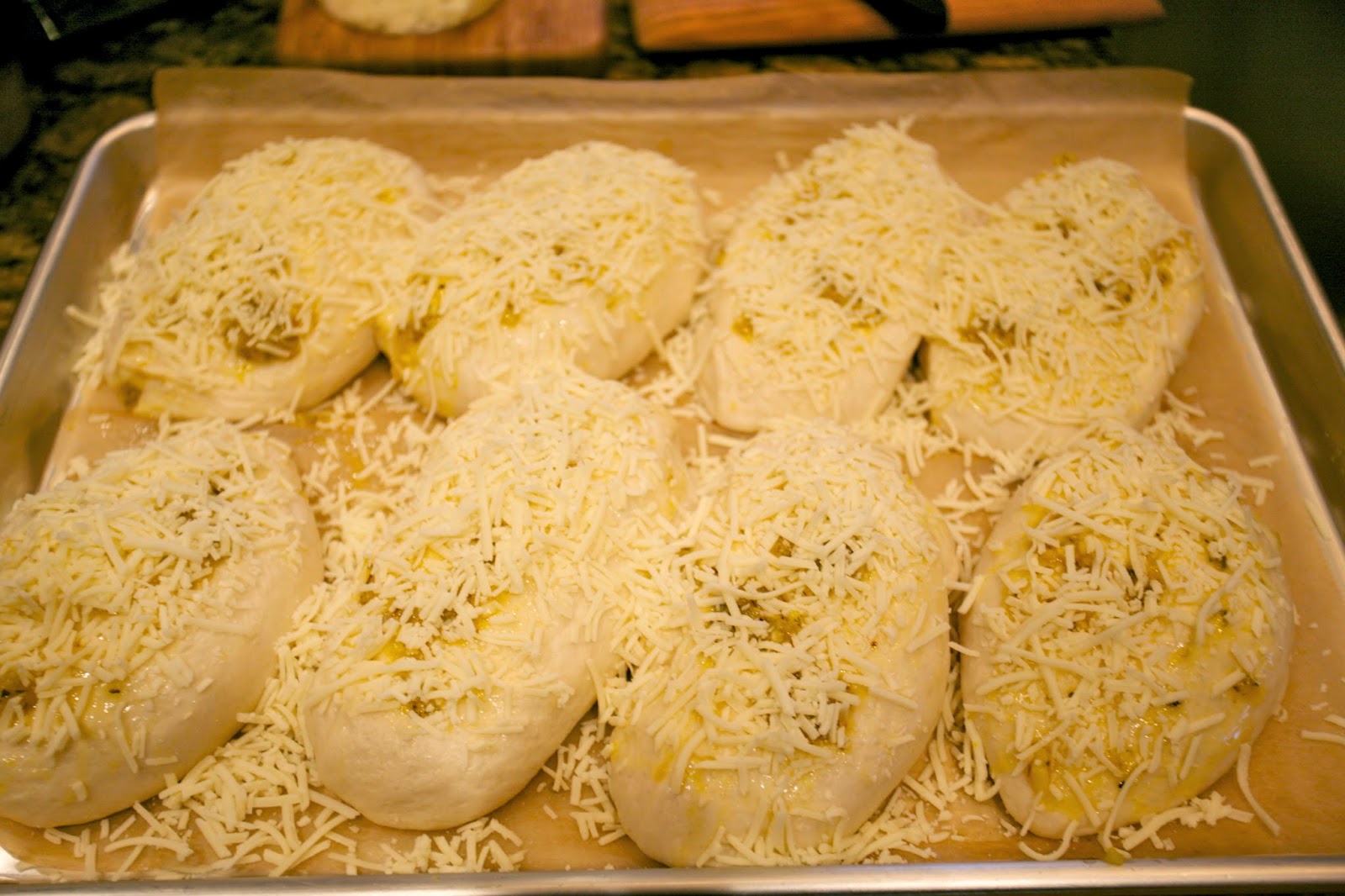 Asiago Herb Sandwich Rolls