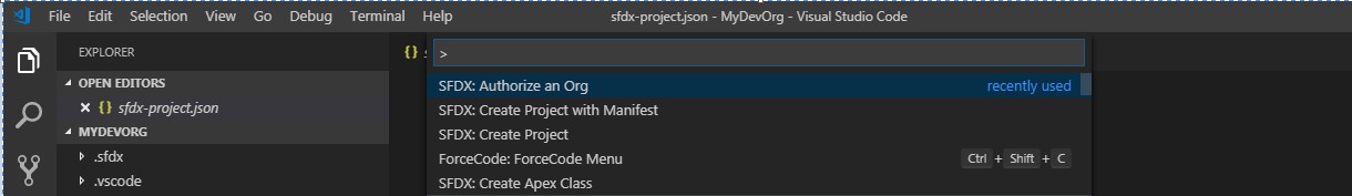 Amit Salesforce Salesforce Tutorial Salesforcedx For Non Scratch Org Salesforcedx With