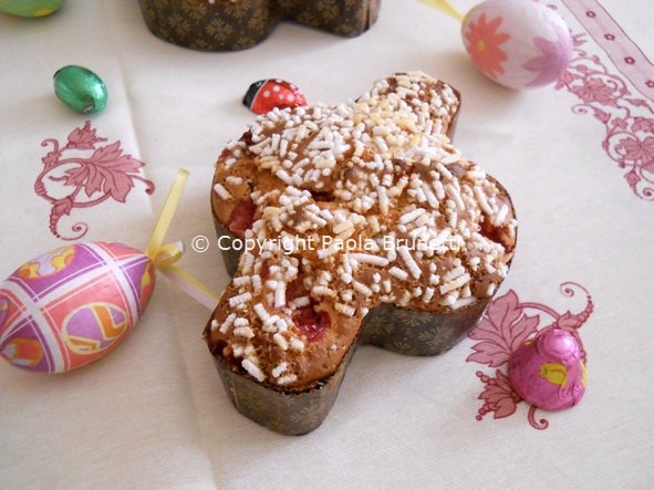 Mini colomba con fragole... Ovvero un dolce volo di colombine! da la ...