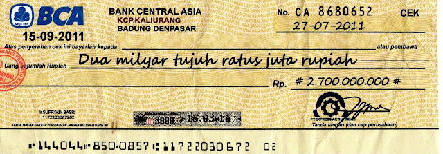 CONTOH-CONTOH BUKTI TRANSAKSI