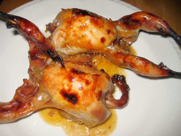 LAS RECETAS DE MAMA ROSA: Codornices laqueadas con miel