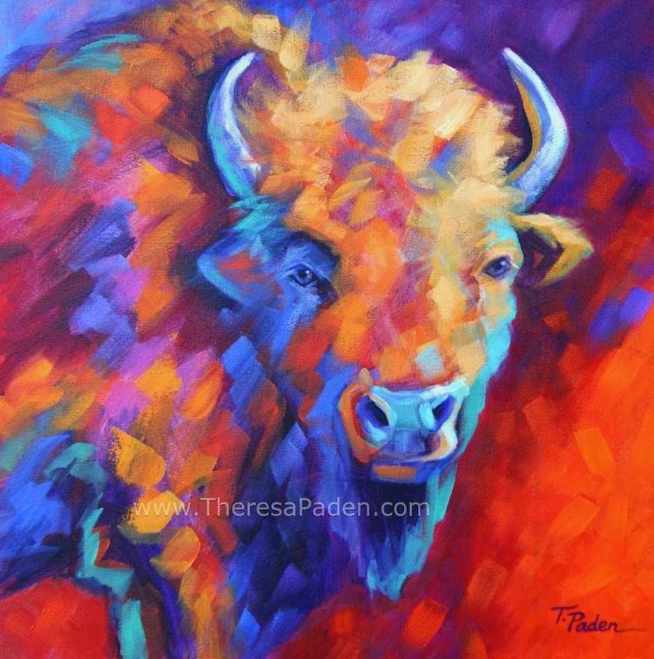 California Artwork: Bright Abstract Western Art by Theresa Paden