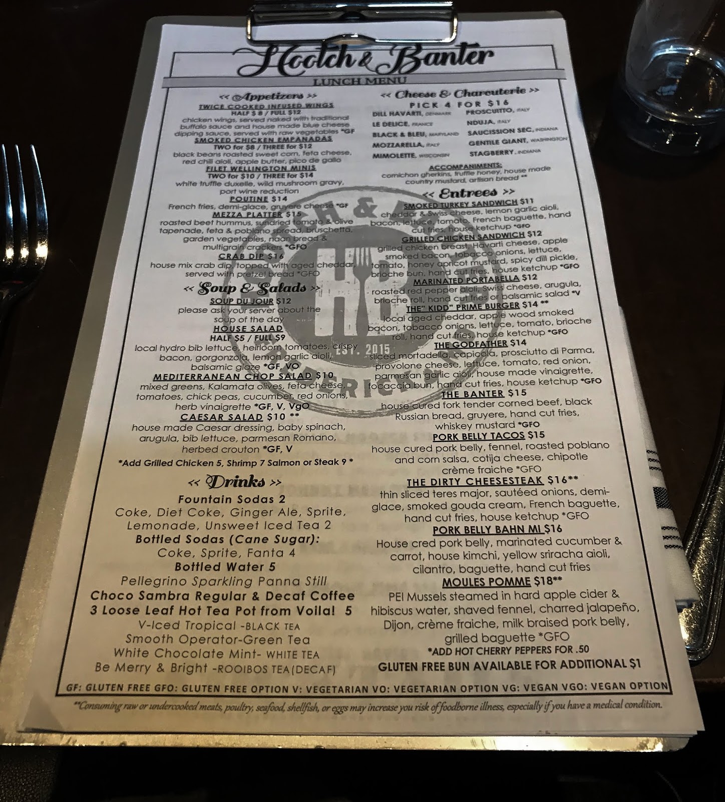 [DC - Frederick, MD] Hooch and Banter Review - Modern American Gastropub