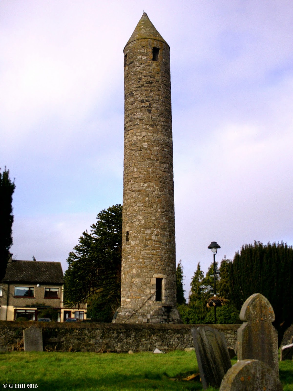 Ireland In Ruins: Clondalkin Round Tower, Church & Castle Co Dublin