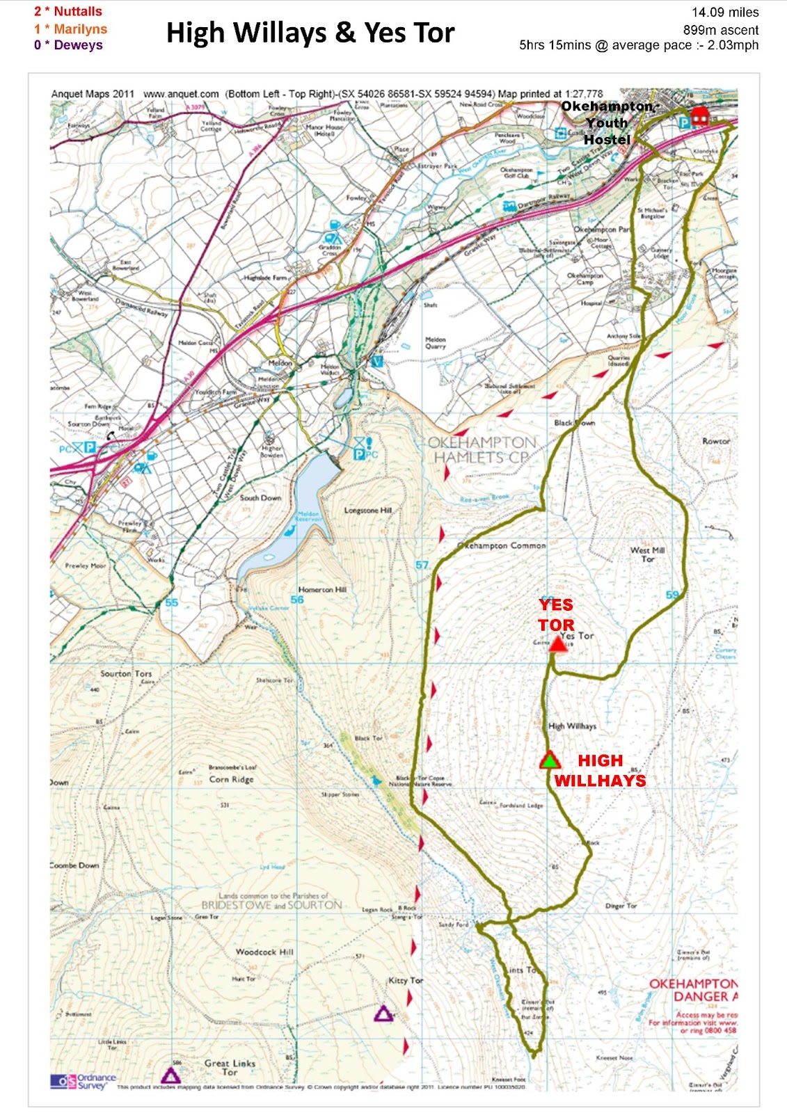 Peak Bagging and Long Distance Walking in the UK and Spain: Yes Tor and ...