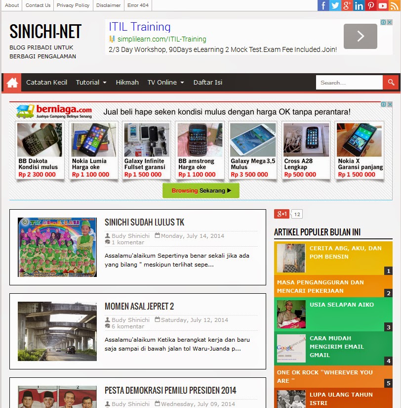 Cara Upload Template Blog Di Blogspot Sinichinet