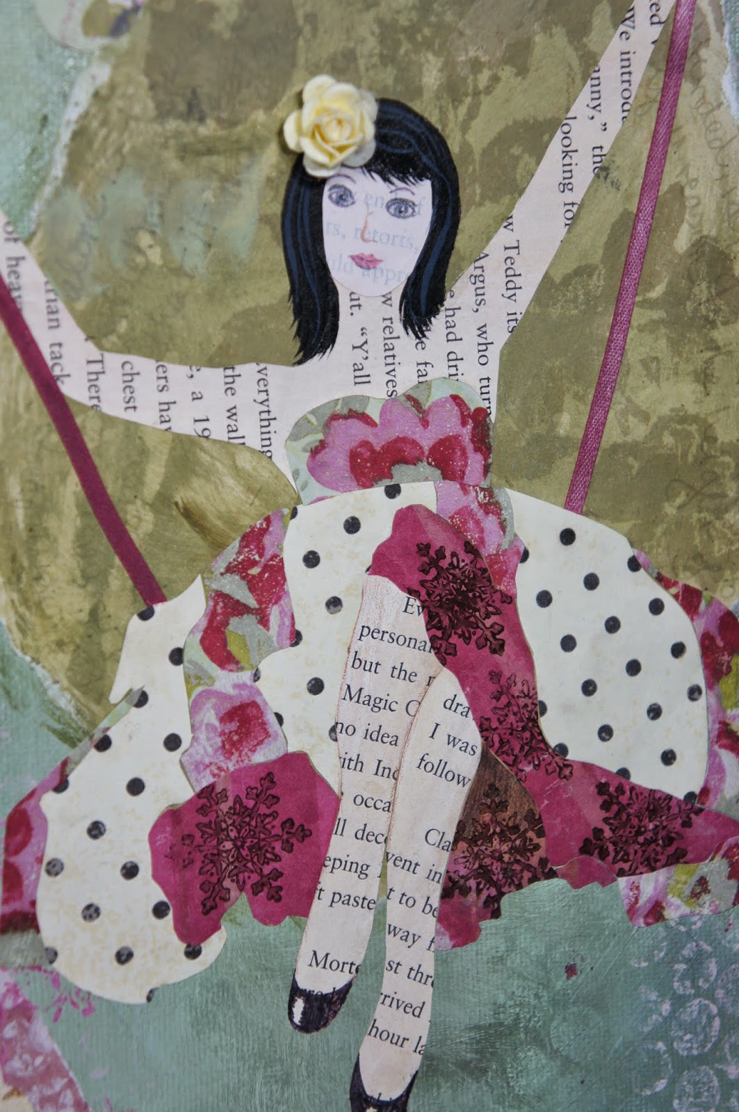 Knotty By Nature: Mixed Media Collages using Collage Couture Book