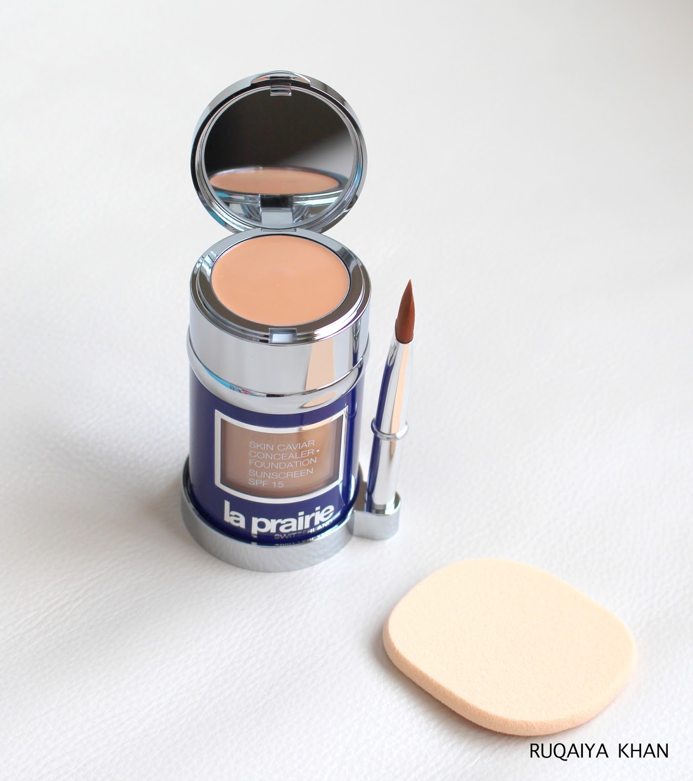 Ruqaiya Khan: LA PRAIRIE Skin Caviar Concealer Foundation SPF 15 in ...