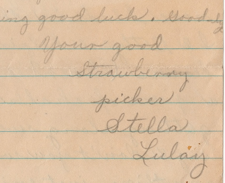 Grandma's Trip: 26 - Letters From Betty & Stella - 9 June 1936