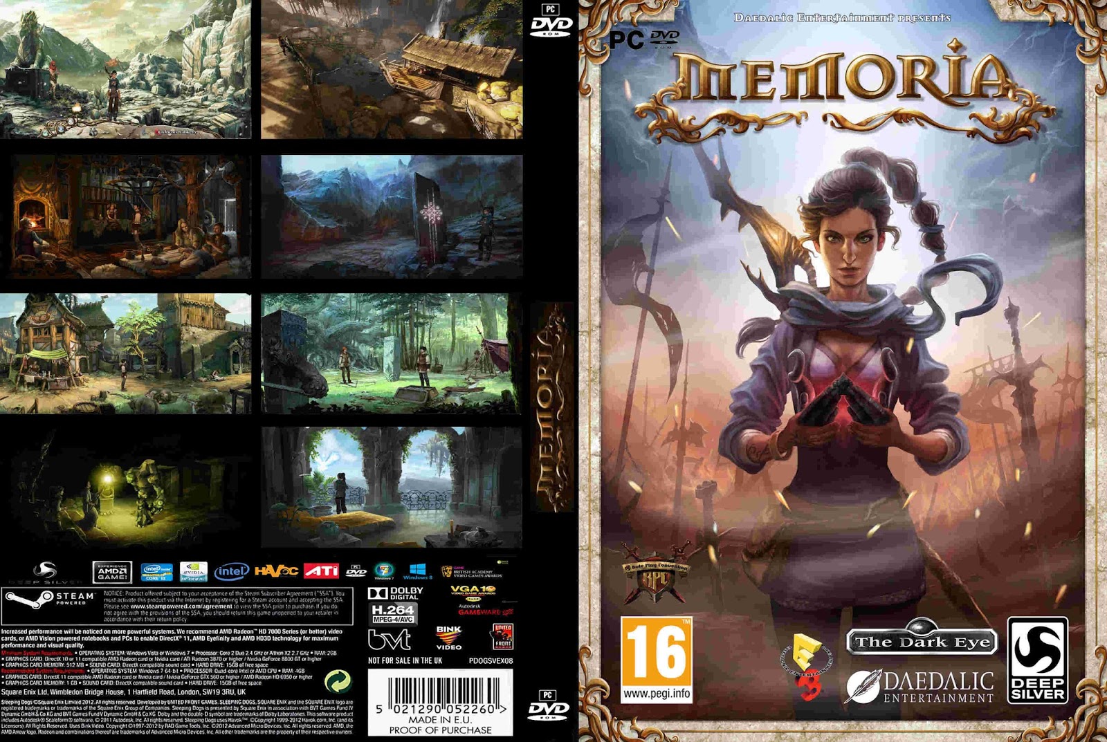 Capa Memoria - Game PC - O Melhor em capas do Brasil