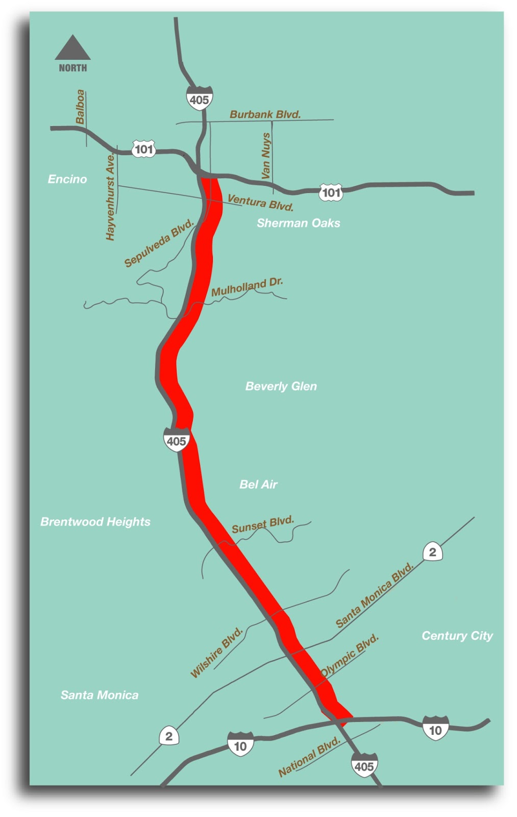 Caltrans Traffic Map Los Angeles - Map