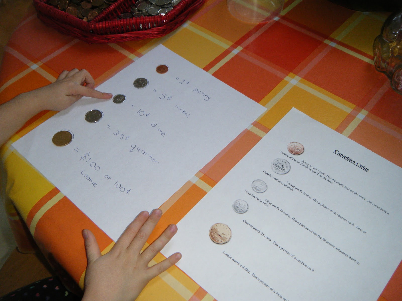 Montessori Beginnings: Money Work