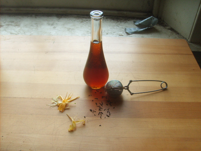 Honeysuckle and Thyme: Black Tea Syrup