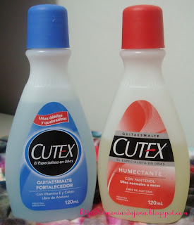 Manias da Jana: Removedor de esmaltes - Cutex