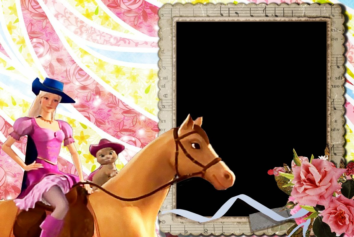Barbie: Free Printable Photo Frames. - Oh My Fiesta! in english