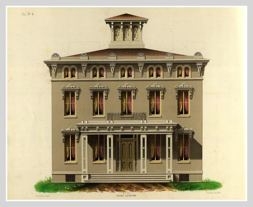 EverythingCroton: VINTAGE HOUSE DESIGNS FROM THE 1860'S