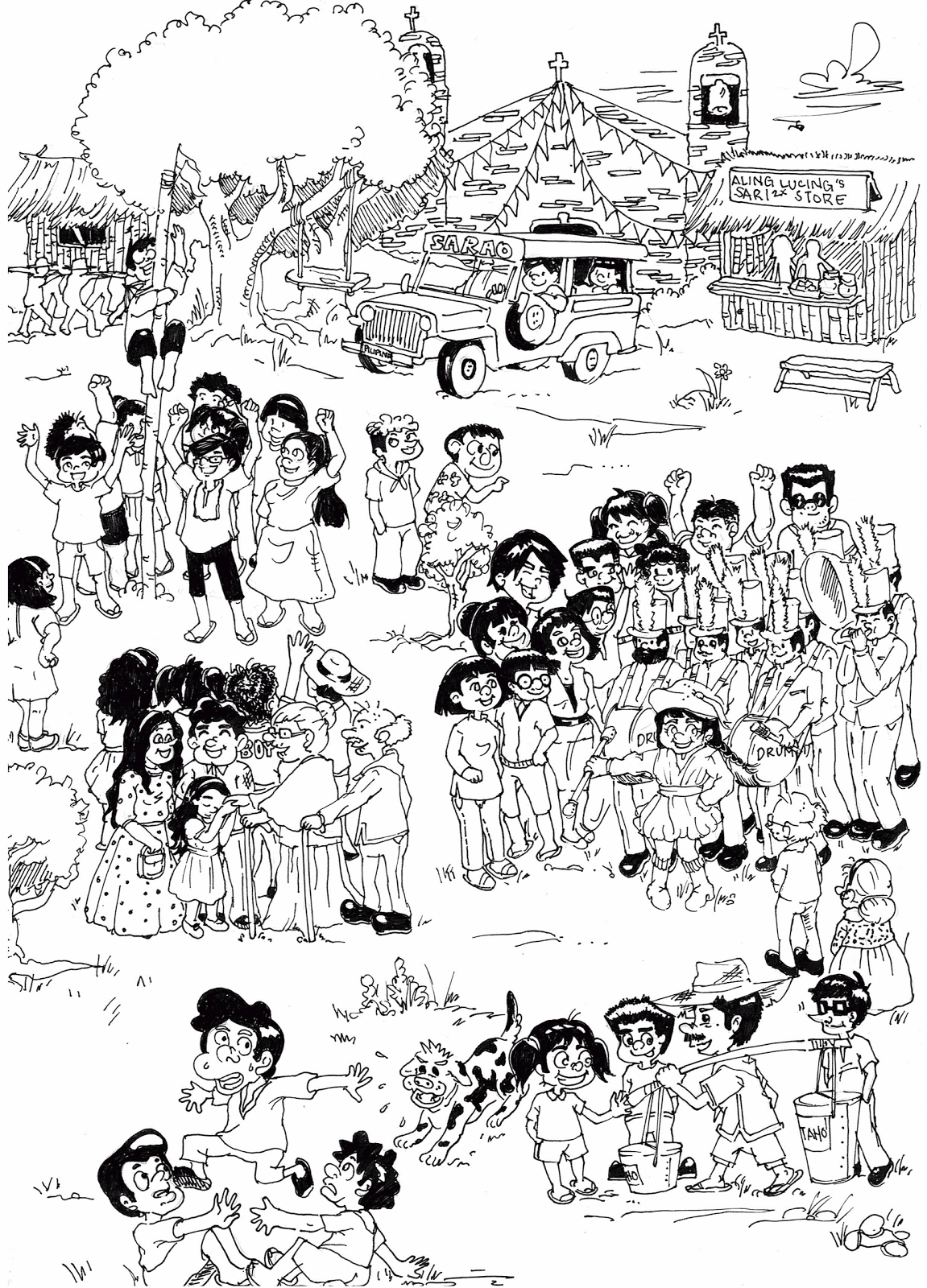 Share for the Greater Good: Pinoy Culture in an Artwork by Rhayxielle