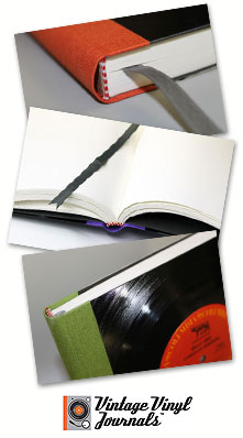 Record Your Memories with Vintage Vinyl Journals—the Perfect Gift for ...