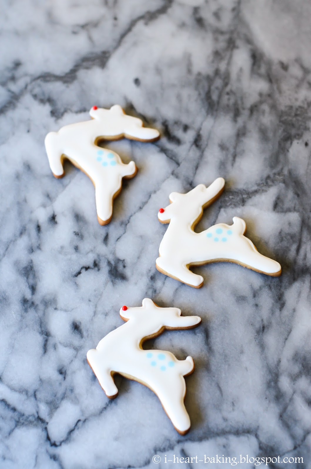 i heart baking!: rudolph the reindeer cookies