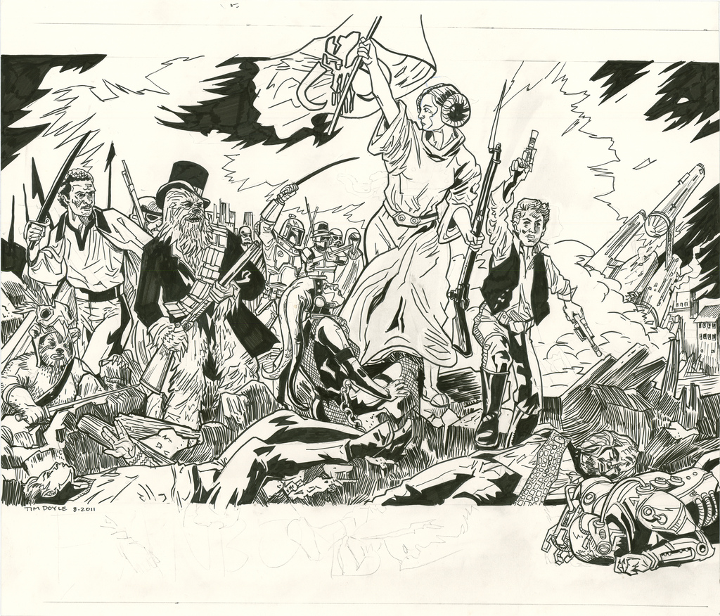 Inside The Rock Poster Frame Blog Tim Doyle Original Art On Sale Today