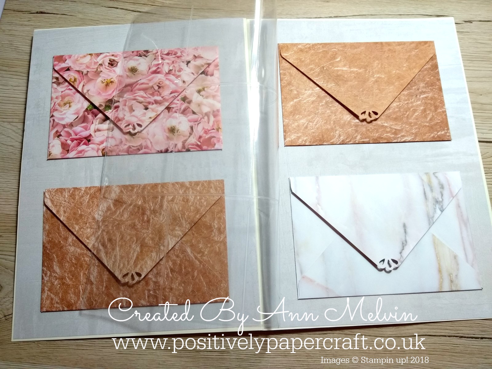 Positively papercraft: Presentation Folder For Pocket Letters-Large & Small