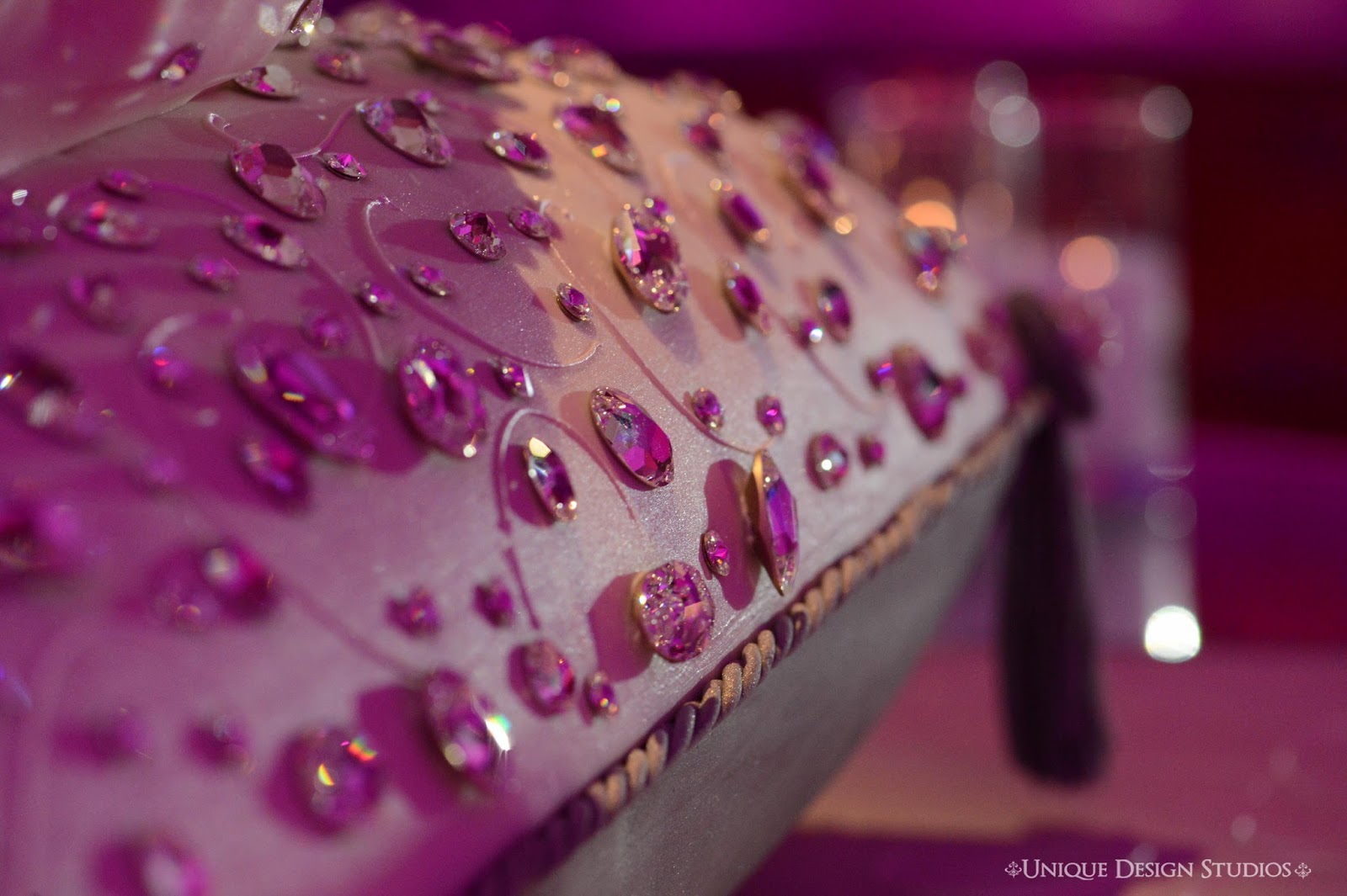 Tiffany Cook Events: Concept to Completion: Vegas Bling Wedding Cake by ...