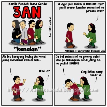 Komik Sunda: "Kenalan"