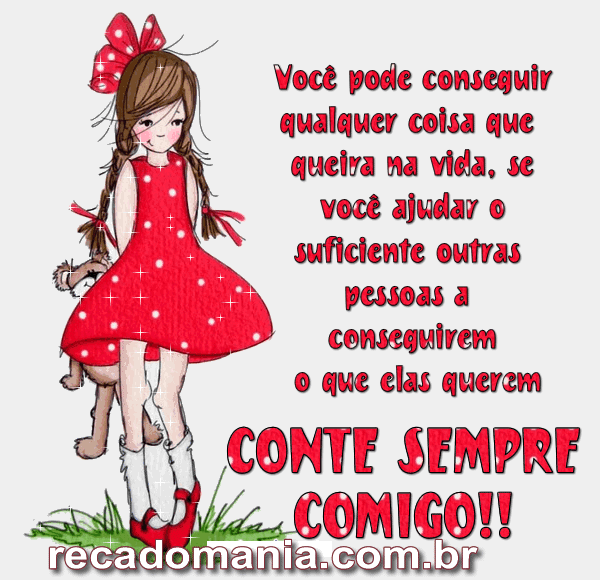 Mensagens da Net: conte comigo : sempre conte comigo