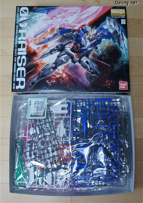Tumacher - Gunpla Inochi: MG 00 Raiser (OO Raiser) Runners and Manual ...