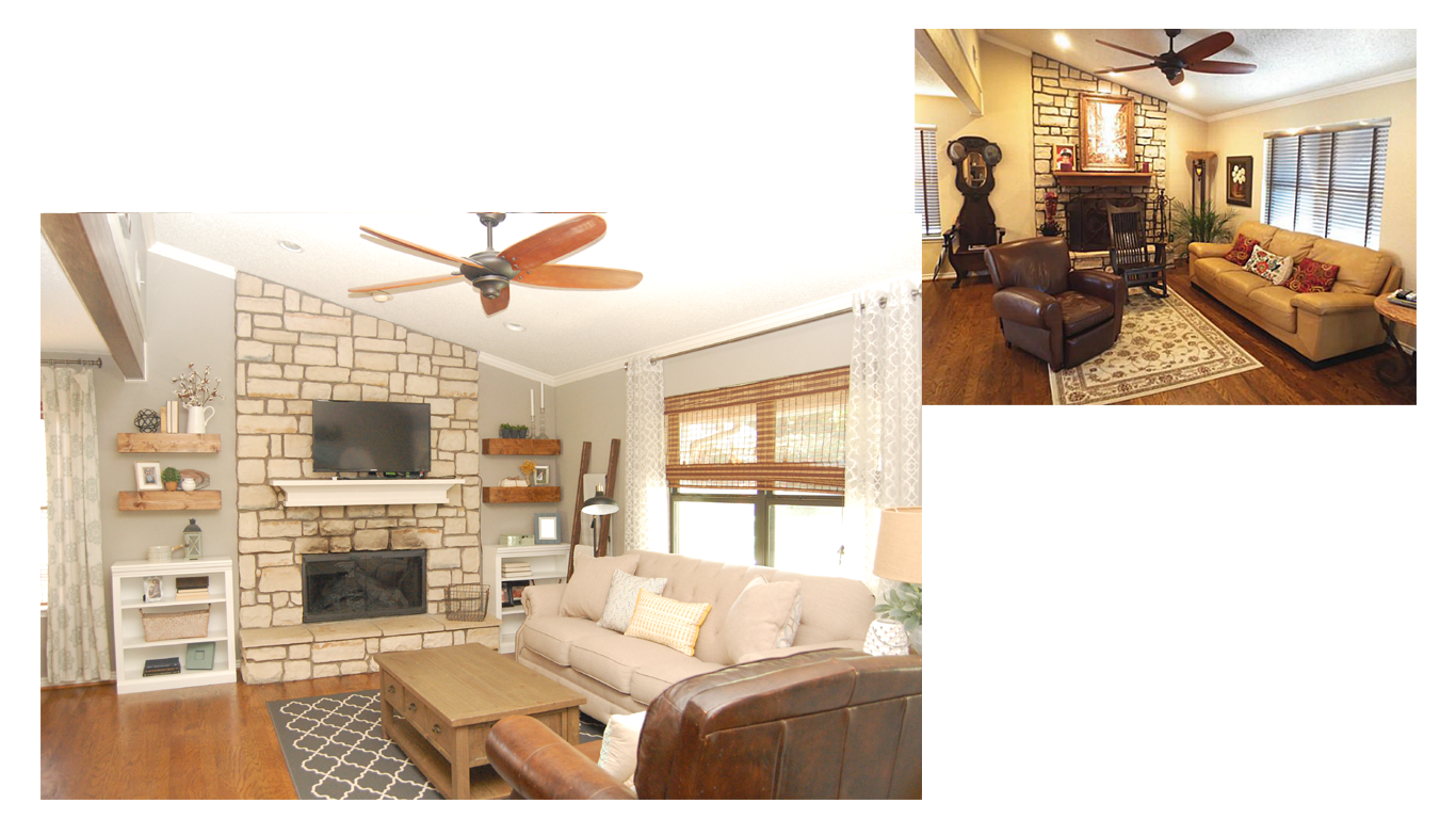 Style with Wisdom: The Before and After Tour of our Fixer Upper!