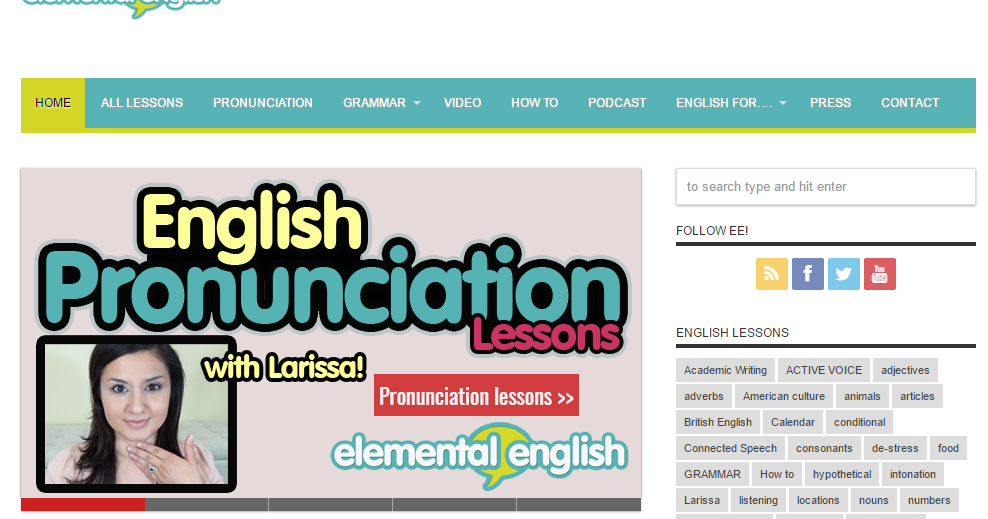 English Elda: ElementalEnglish.com