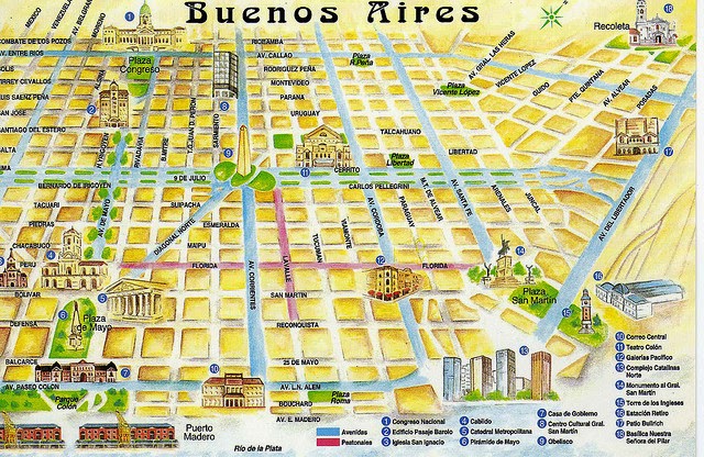 Mapas interactivos de Buenos Aires | Guia de Buenos Aires