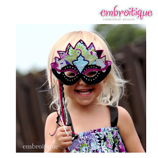 embroitique.com: Tips for stitching out the Princess Masks (Great for ...
