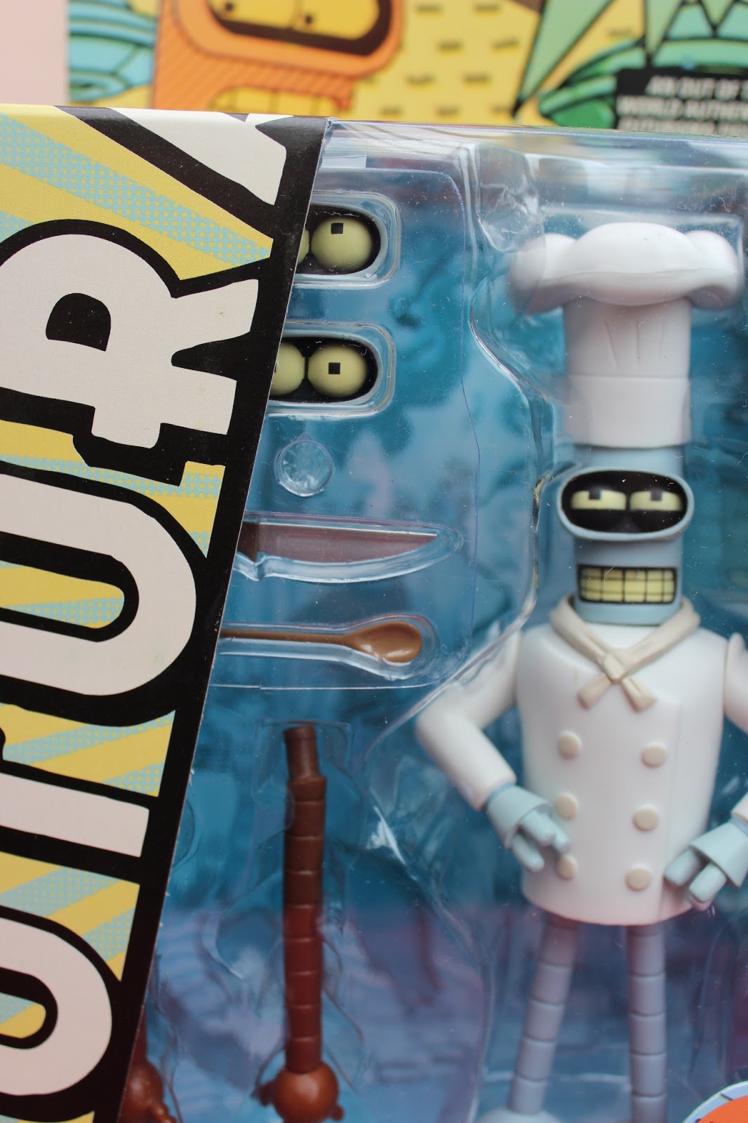 Future Figures: Futurama Chef Bender Toynami Series 8 Figure