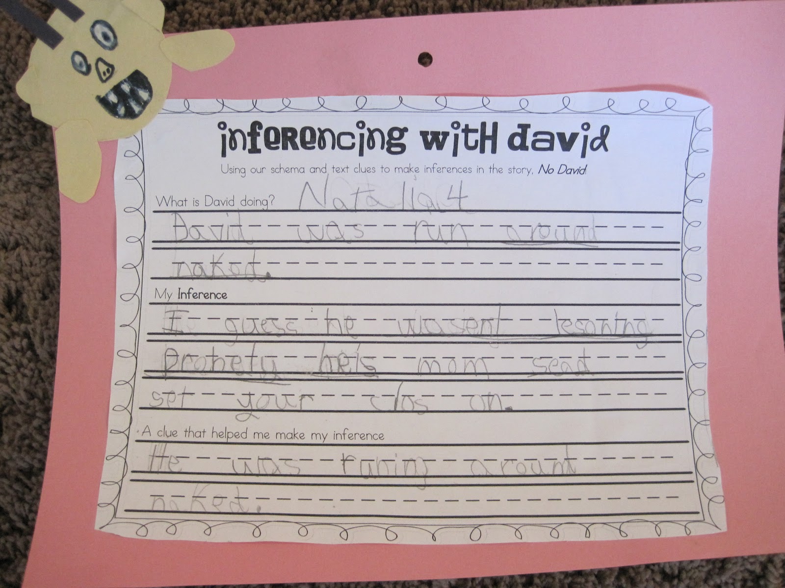 It's a Hoot in Second!: Inferencing with No David!