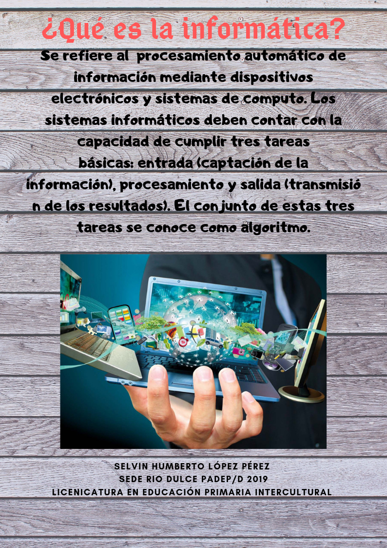 DEFINICIÓN DE INFORMÁTICA