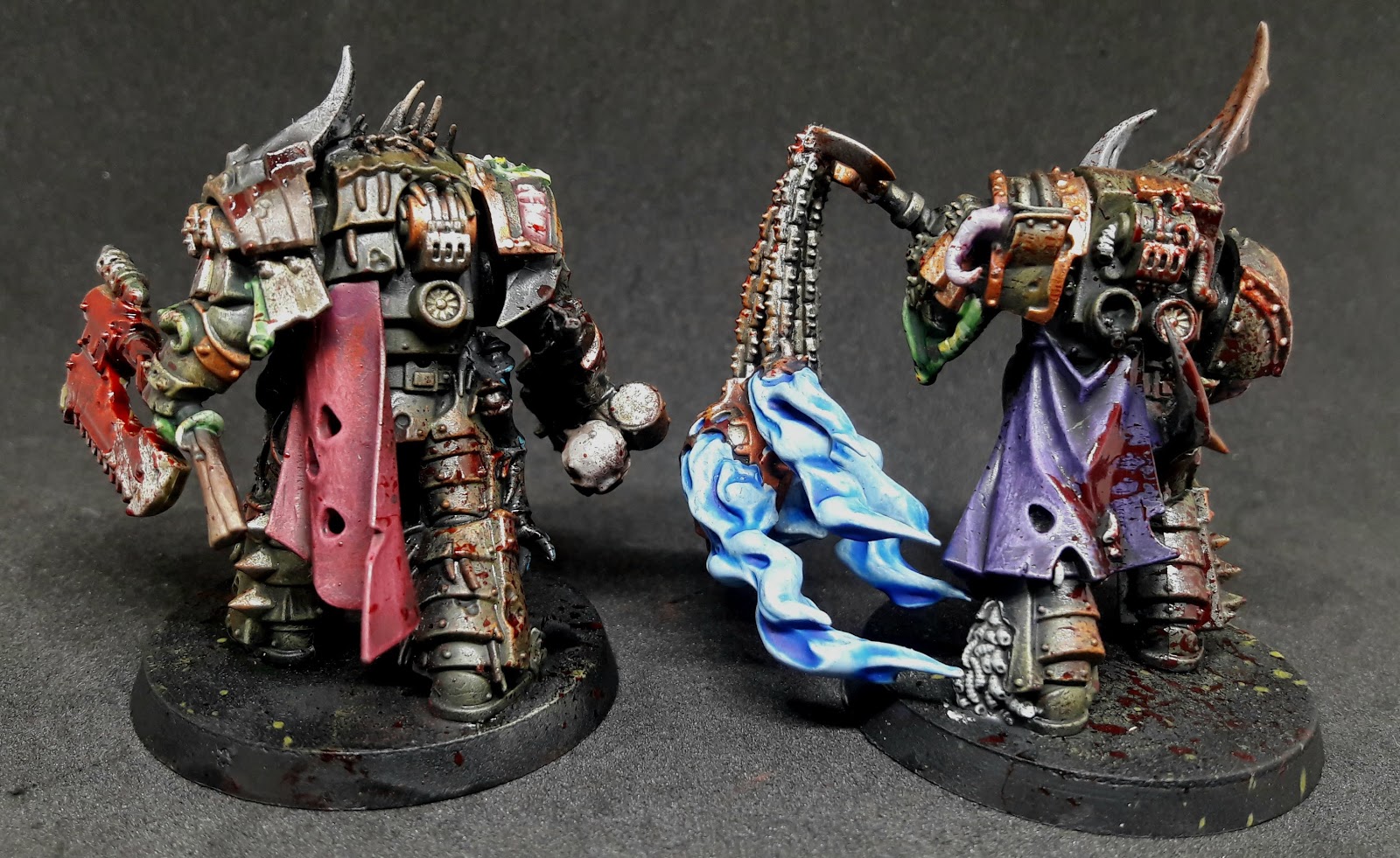 30Kplus40K: Death Guard Terminators - An Ode to Batch Painting