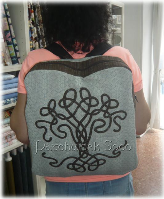Patchwork Soco: Con la mochila al hombro