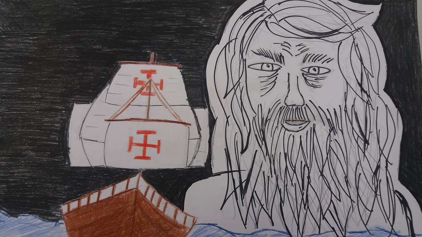 Adamastor visto por novos leitores de Camões - 9ºB