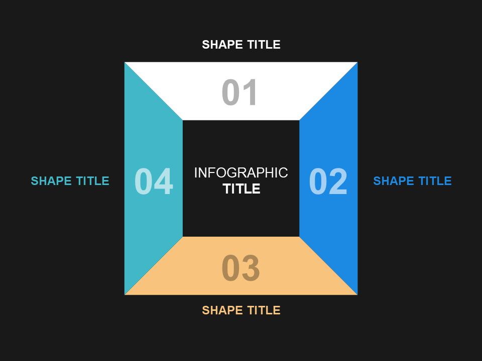 Unique Quadrangle divide PowerPoint Templates - PowerPoint Free