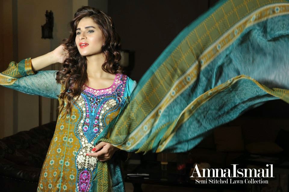 Latest Summer Wear Suits Collection 2014 For Young Girls & Women By ...