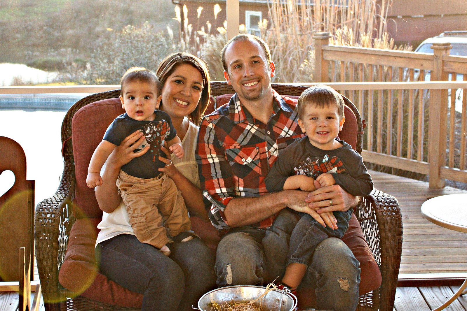 The Huff Family: Thanksgiving & Christmas Tree